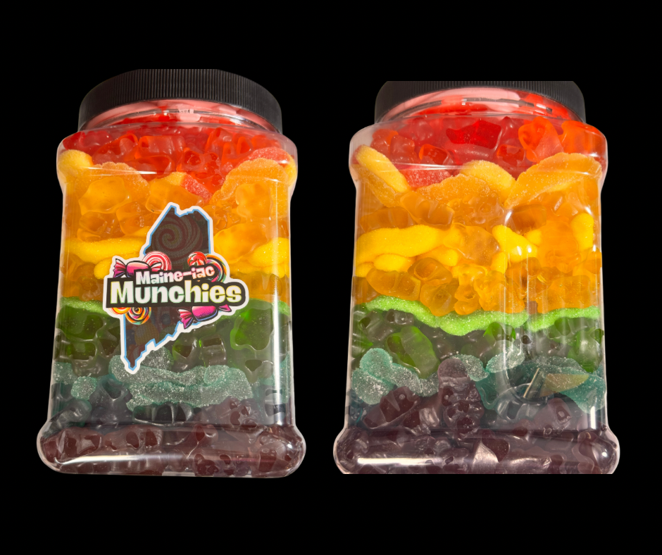 5lb Rainbow Candy Stack 🌈 – Maine-iac Munchies
